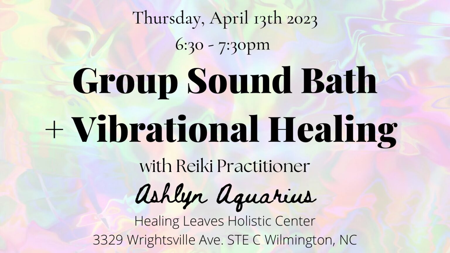 Group Sound Bath & Vibrational Healing with Ashlyn Aquarius - Healing ...
